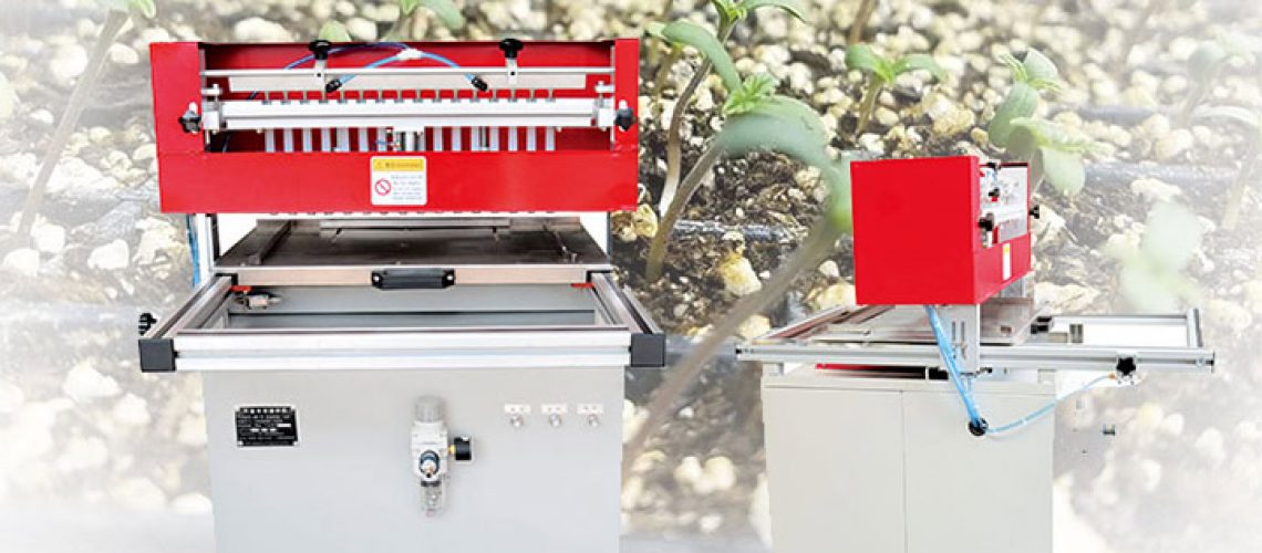 Semi-automatic nursery seeding machine